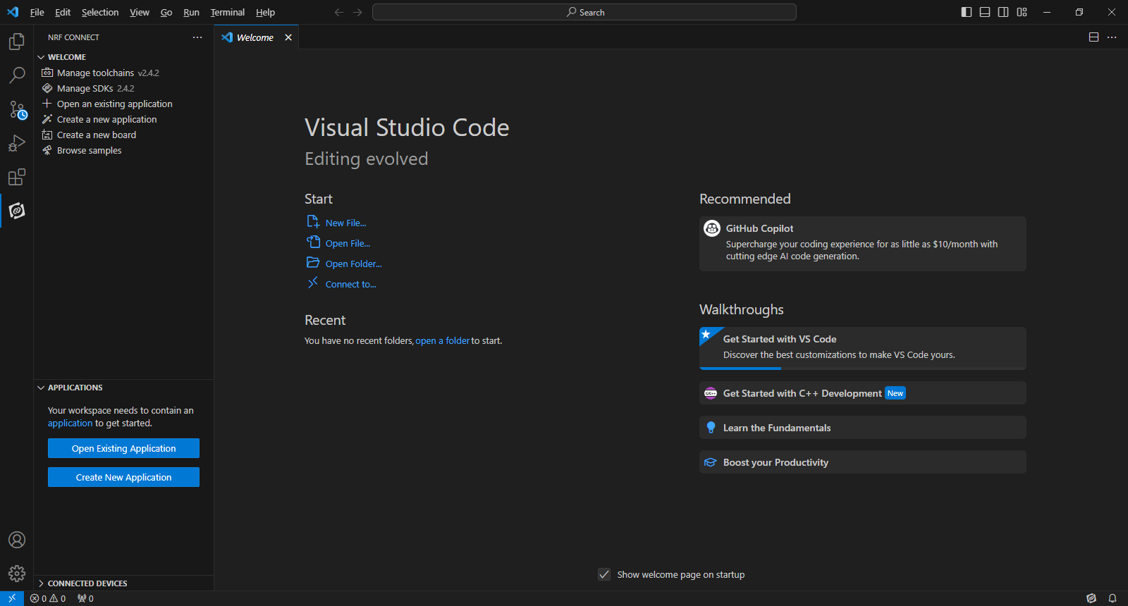 nRF Connect SDK(NCS)で動かすNordic nRF5340モジュール開発キットの使い方①開発環境のセットアップ編 | 株式会社ムセンコネクト