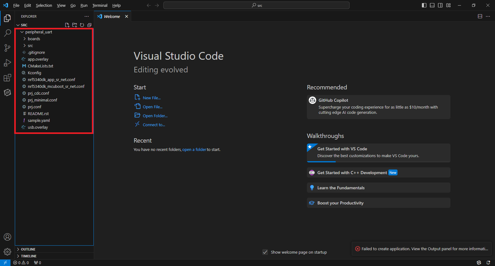 Nrf Connect Sdkncsで動かすnordic Nrf5340モジュール開発キットの使い方②プロジェクトの作成とビルド編