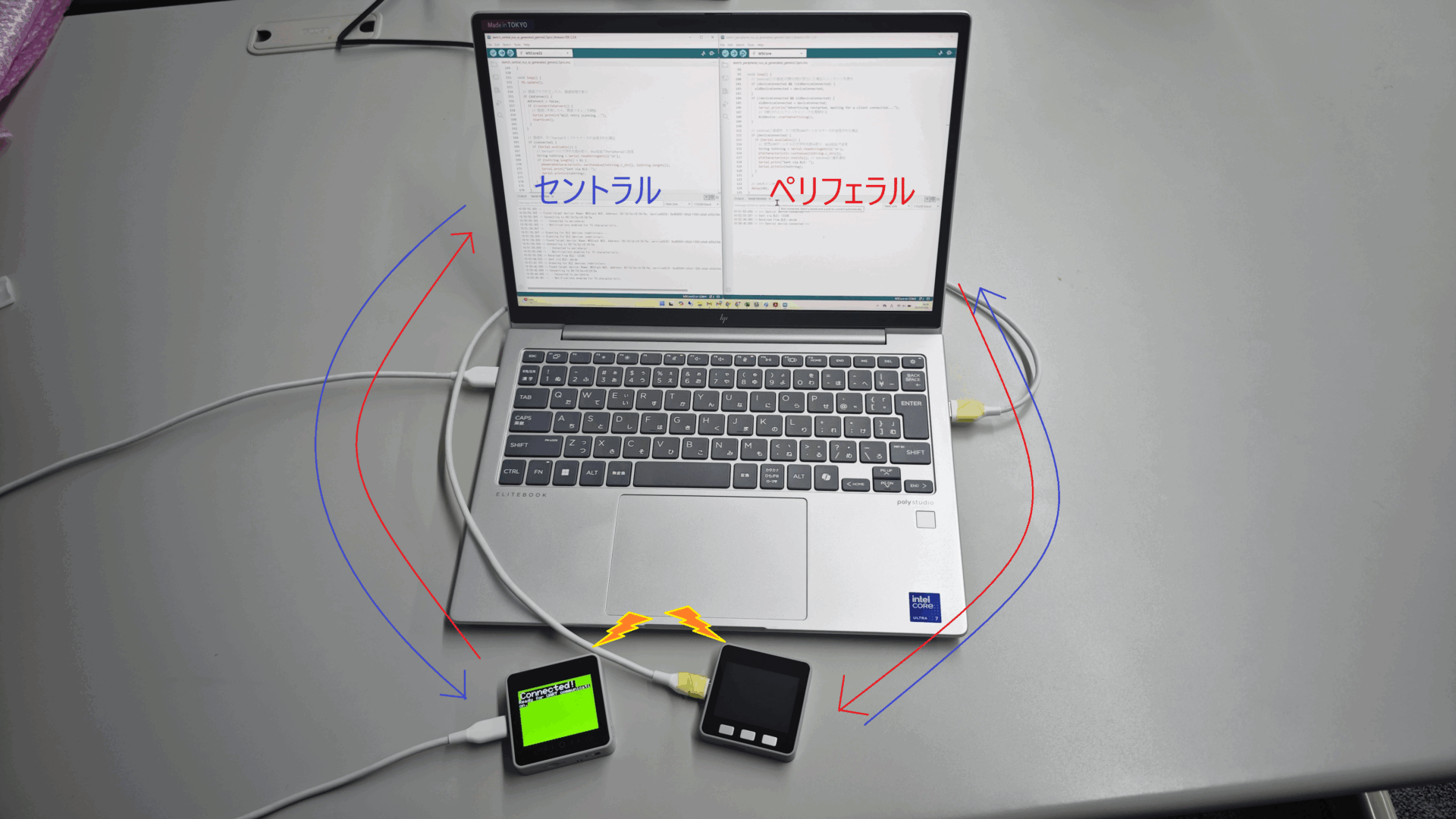 M5StackでBluetooth® LE通信を実現するまでの手順メモ④セントラル通信編 | 株式会社ムセンコネクト